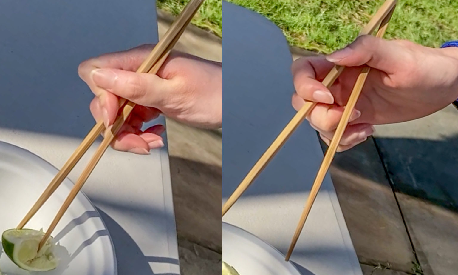 The Lateral Chick Grip - Marcosticks